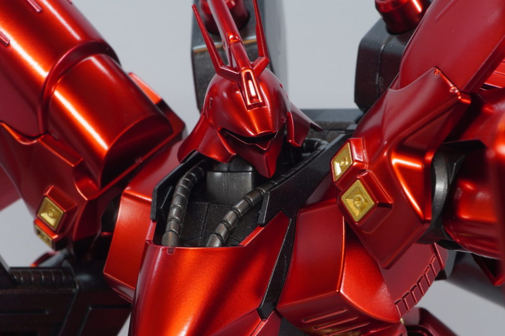 【HGUC】SAZABI(Metallic Coating Ver.) review | PLENUM SOKUHOU KIMCHI