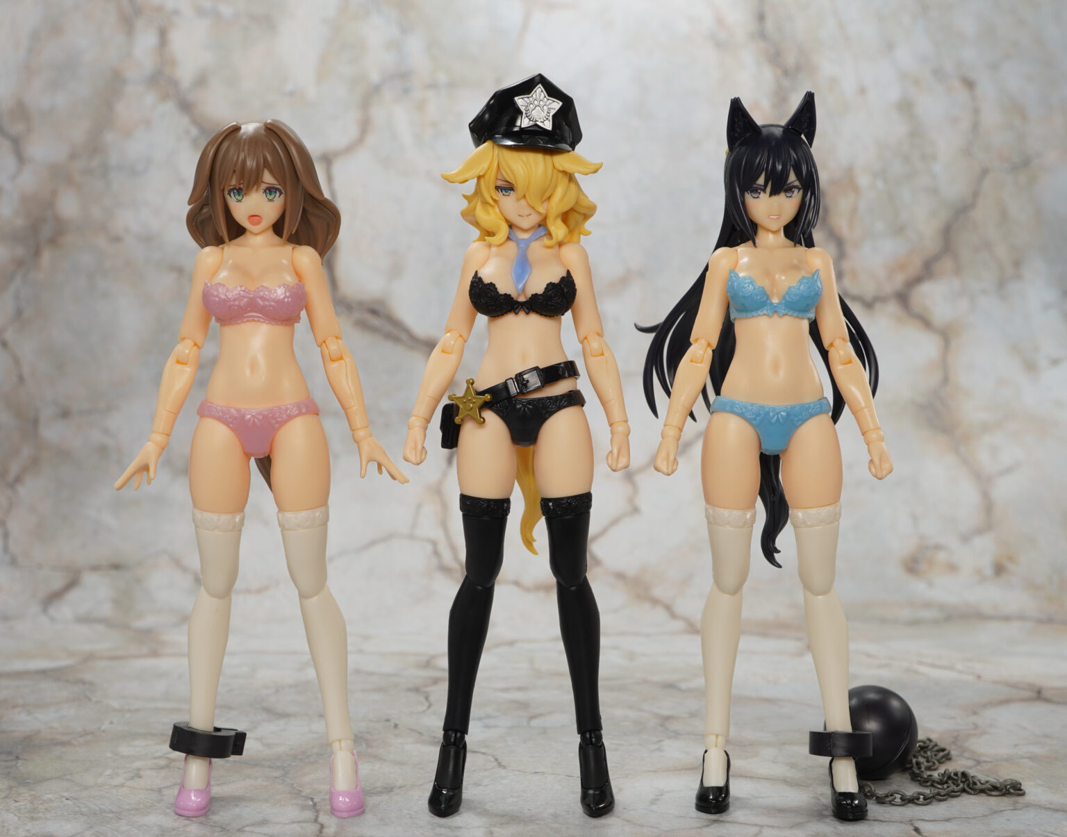 【PLAMAX】GP-09 下着素体娘 女看守ルイーザ レビュー | プレナム速報